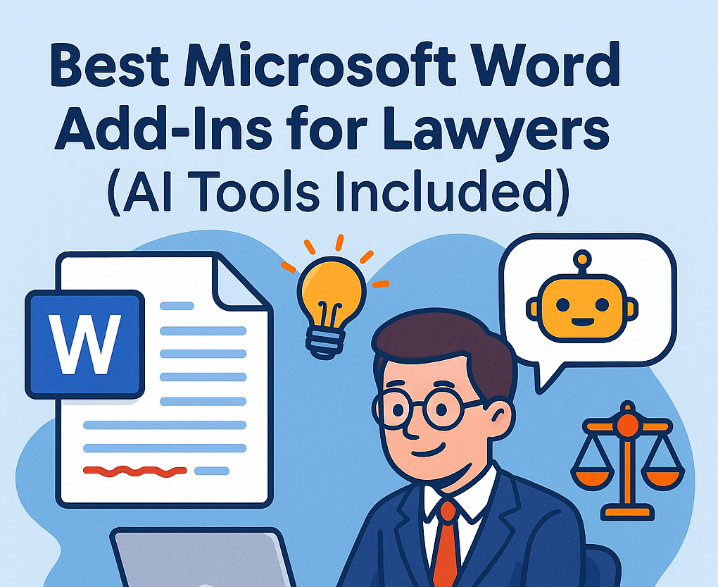 Best Microsoft Word Add-Ins for Lawyers in 2026 (Including AI Tools) | Gavel